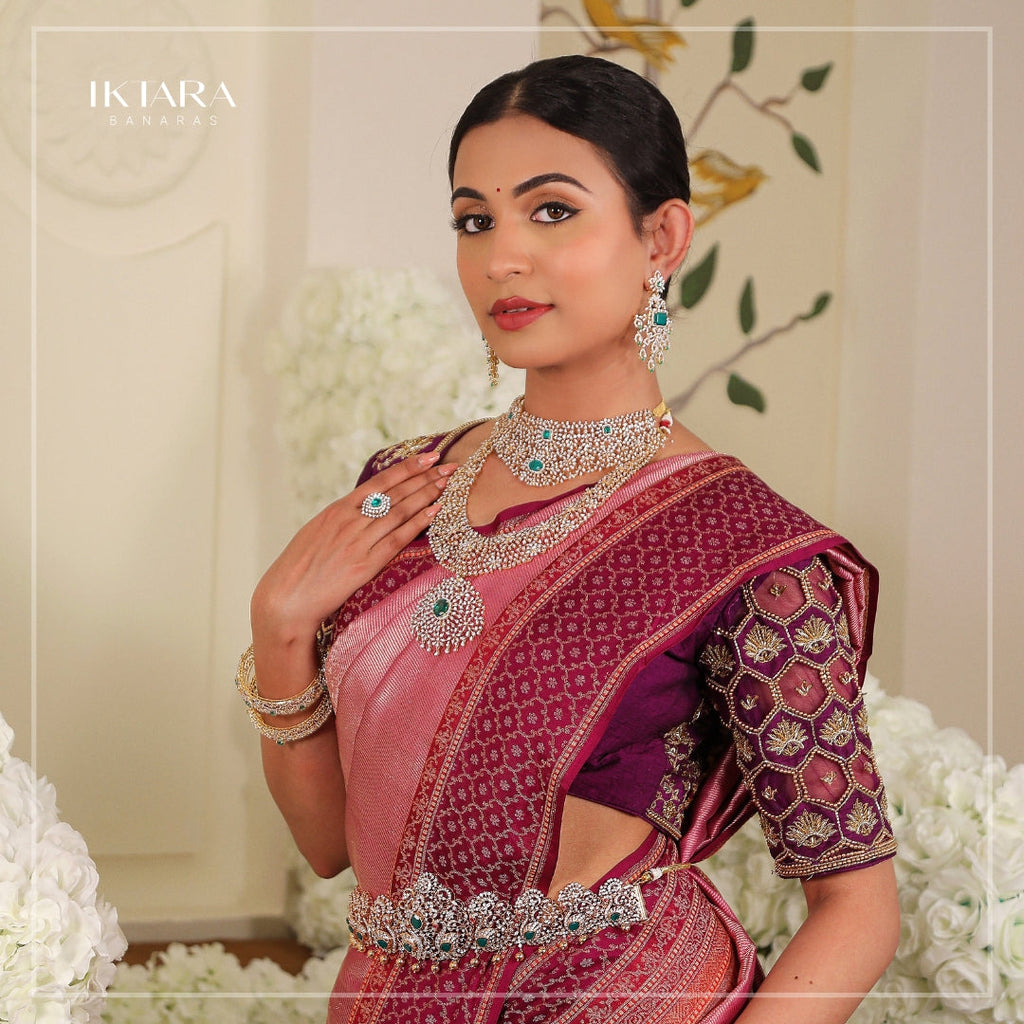 6 Beautiful Saree Draping Ideas for Banarasi Sarees – Iktara Banaras by ...